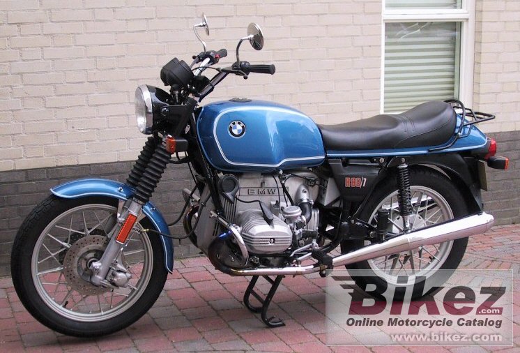 BMW R 80-7 poster